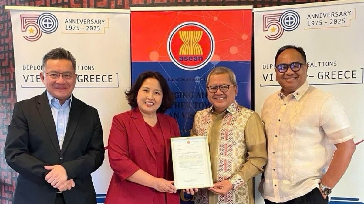 Việt Nam bàn giao chức Chủ tịch luân phiên Uỷ ban ASEAN tại Hy Lạp