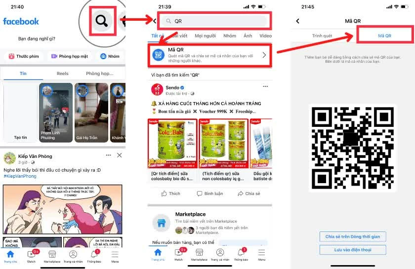 Cách tạo mã QR Facebook nhanh chóng và tiện lợi