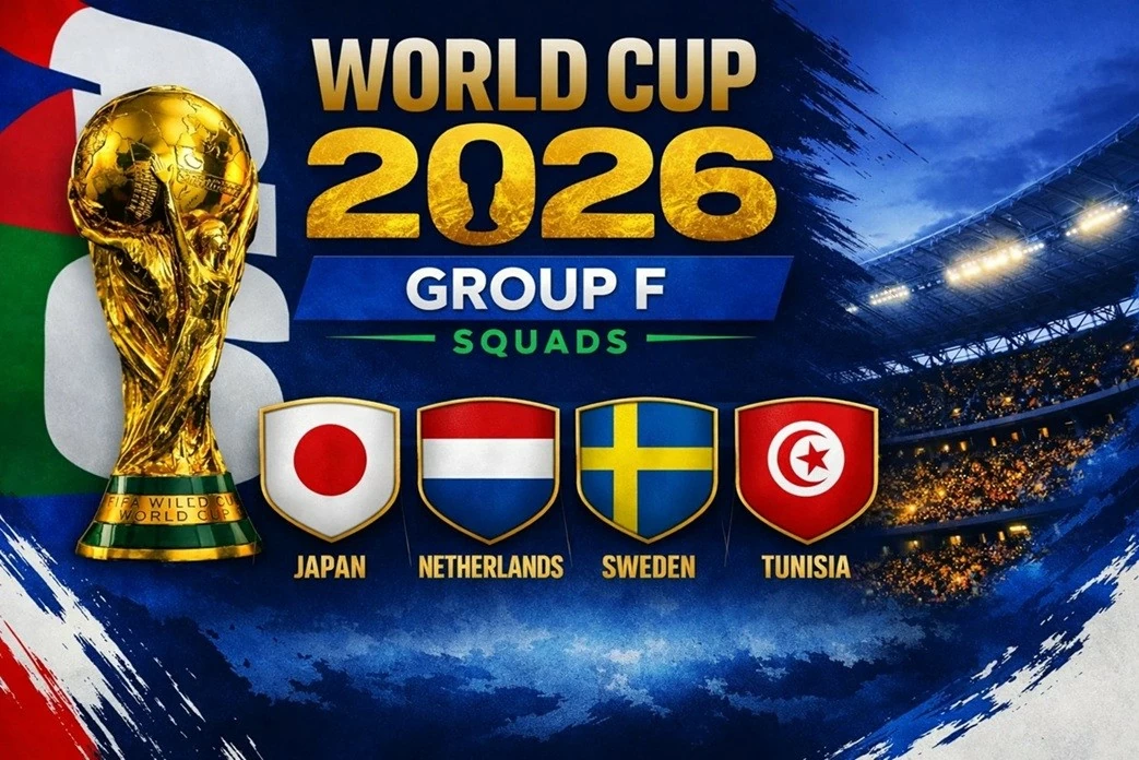 Lịch thi đấu bóng đá bảng F World Cup 2026 mới nhất
