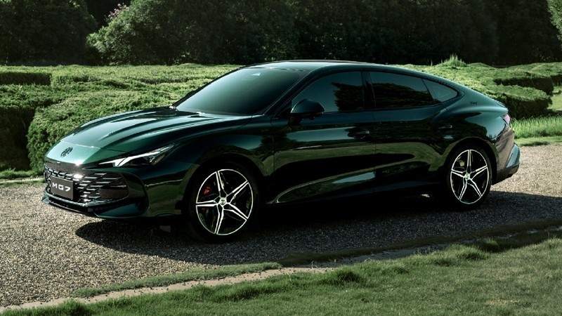 Cận cảnh chi tiết MG7 2023 kiểu dáng thể thao mới ra mắt